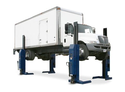 Challenger Heavy Duty Moble Column Lifting System. CLGM-140, CLHM-190 ...